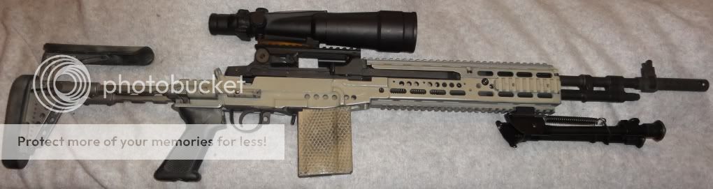 Mounting a Trijicon TA55A on M1A Scout with Sage EBR stock. - AR15.COM