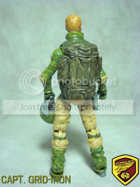 G.I. Joe Modern Era Custom Capt. Grid Iron - HissTank.com