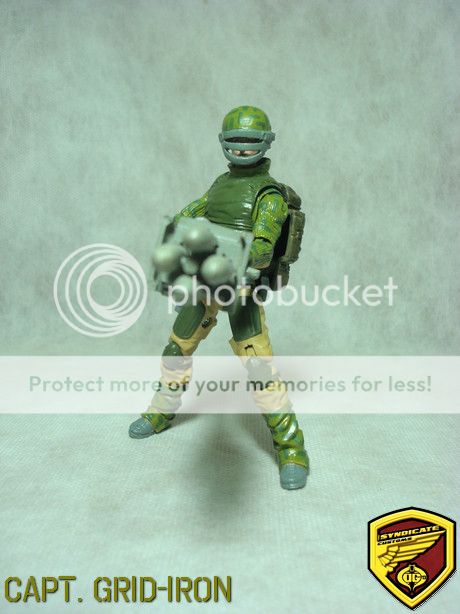 G.I. Joe Modern Era Custom Capt. Grid Iron - HissTank.com