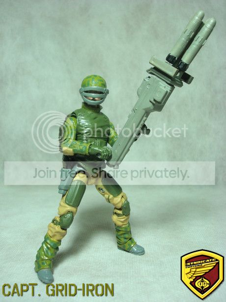 G.I. Joe Modern Era Custom Capt. Grid Iron - HissTank.com