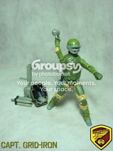 G.I. Joe Modern Era Custom Capt. Grid Iron - HissTank.com