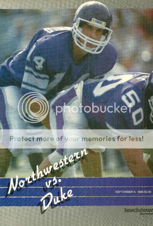 Program Covers: 1986 Through 1991 | HailToPurple.com