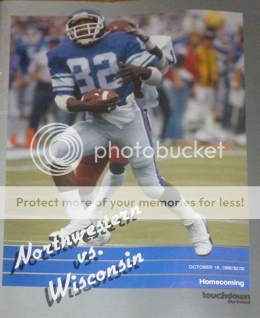 Program Covers: 1986 Through 1991 | HailToPurple.com