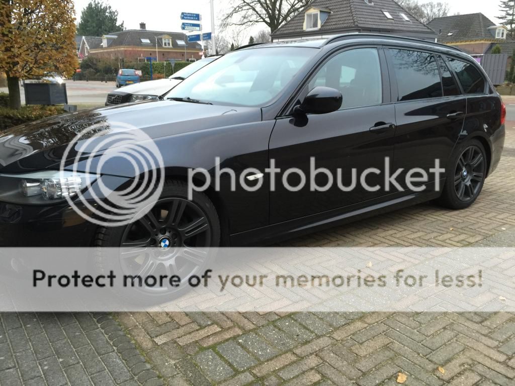 All Black 320D M-Sport E91 RIMS - BMWDriversForum